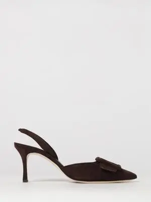 Manolo Blahnik Slingback Pumps - Brown