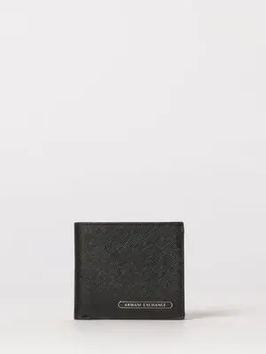 Armani Exchange Textured Wallets For Men