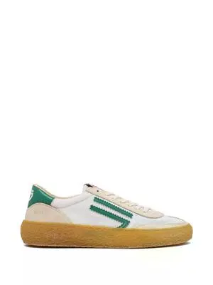 PURAAI Polly Logo-stripe Sneakers - Neutrals