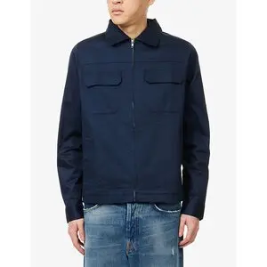 NOBL Lucas Zip-up Cotton Shacket