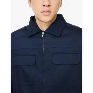 NOBL Lucas Zip-up Cotton Shacket
