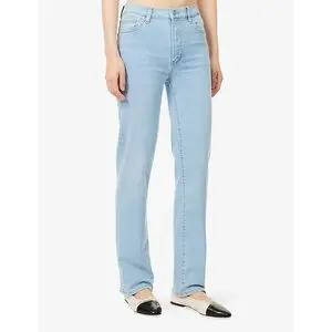 FRAME Le Sleek Straight-leg Stretch-denim Jeans
