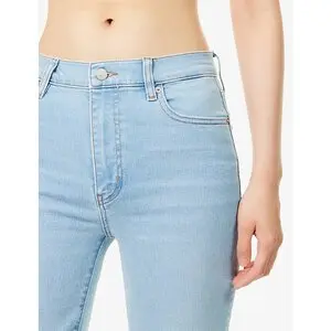FRAME Le Sleek Straight-leg Stretch-denim Jeans
