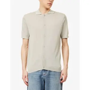 RAITH Pedro Button-up Knitted Polo Shirt