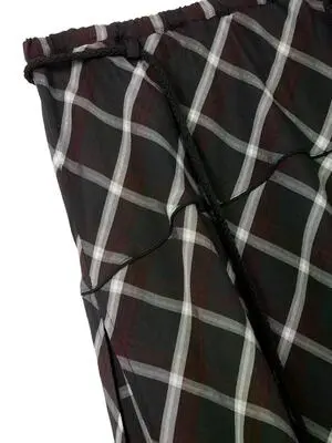 STUDIO TOMBOY Checked Maxi Skirt