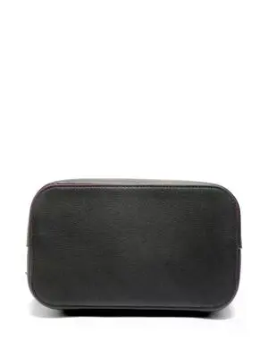 LOUIS VUITTON 2019 Lockme Logo Bucket Bag - Black