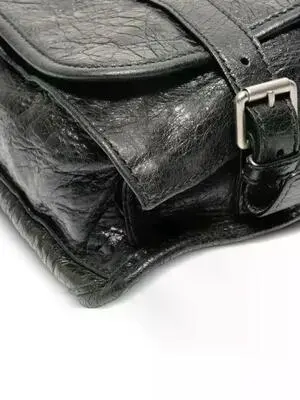 Balenciaga 1990-2000s Wrinkle Processing Clutch Bag