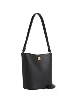 COCCINELLE Mini Nikla Leather Shoulder Bag - Black