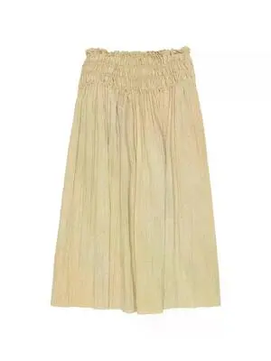 Bimba Y Lola Polka-dot Midi Skirt - Green