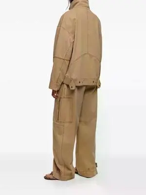 Bimba Y Lola Oversized Buttoned Jacket