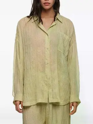 Bimba Y Lola Polka Dot Oversized Shirt