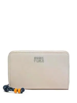 Bimba Y Lola Zip Fastening Wallet - Neutrals