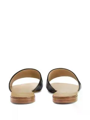 GIUSEPPE ZANOTTI Shirley Flat Sandals - Black