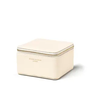 ASPINAL OF LONDON Travel Watch And Ring Box With Pocket
