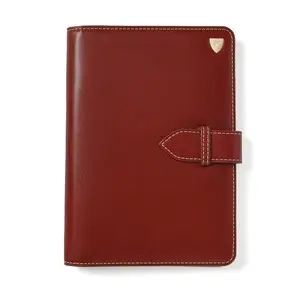 ASPINAL OF LONDON Deluxe Family Travel Wallet In Smooth Cognac - Brown