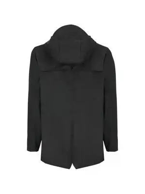 Rains Hooded Jacket - Black