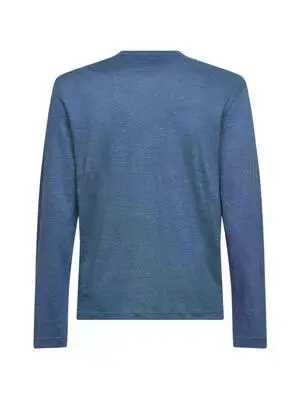 D4.0 Round-neck Long-sleeves Top