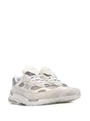 NEW BALANCE 992 Leather And Mesh Sneakers