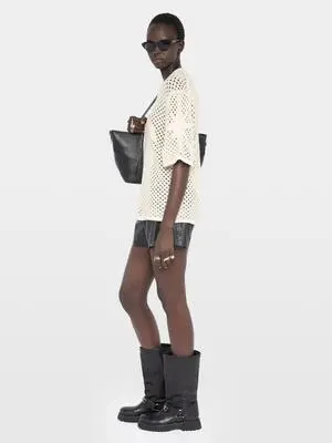 Zadig&Voltaire Malyna Linen And Cotton Sweater - Ecru