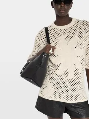 Zadig&Voltaire Malyna Linen And Cotton Sweater - Ecru