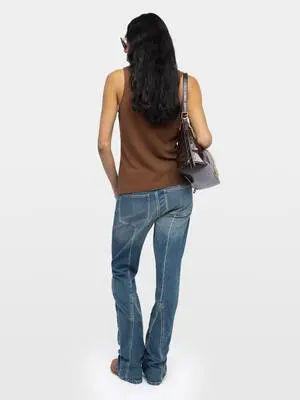 Zadig&Voltaire Ana Sleeveless Top - Coconut