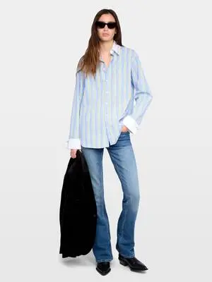 Zadig&Voltaire Striped Poplin Shirt - Sixtine