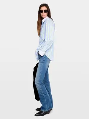 Zadig&Voltaire Striped Poplin Shirt - Sixtine