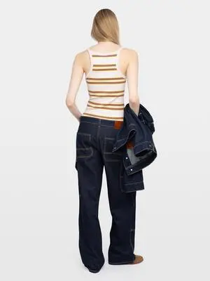 Zadig&Voltaire Albao Sleeveless T-shirt - Ballet