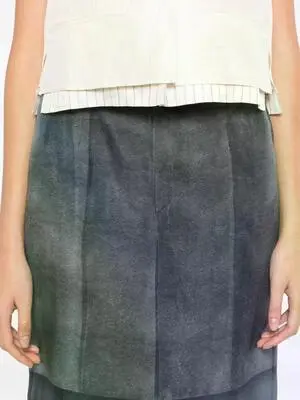 JNBY Contrast-tone Midi Skirt