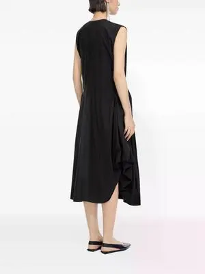 JNBY Sleeveless Midi Dress - Black