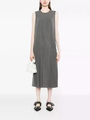 JNBY Pleated Striped Dress