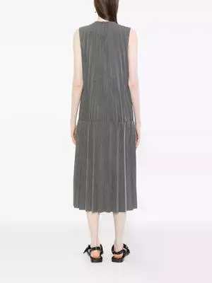 JNBY Pleated Striped Dress