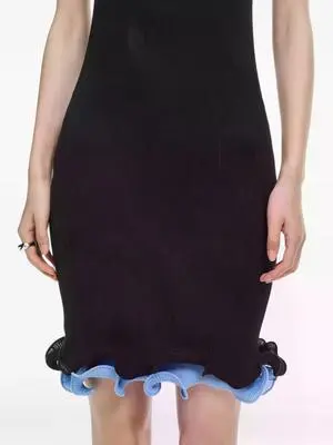 JNBY Budding Hem Mini Dress - Black