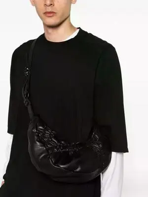INNERRAUM Small Crunch Half-moon Messenger Bag