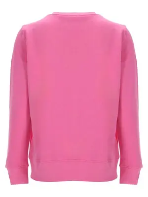 Versace Felpa In Jersey Di Cotone - Pink