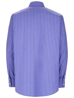 NO PROBLEMO Camicia Con Logo - Blue