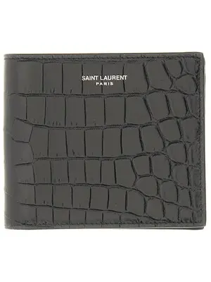 Saint Laurent Portafoglio Bifold - Black