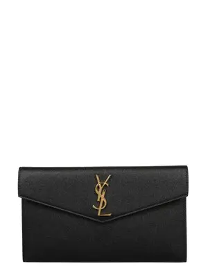 Saint Laurent Uptown Medium Pouch - Black