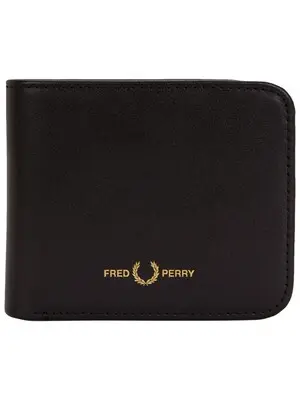 Fred Perry Wallet With Logo - Black
