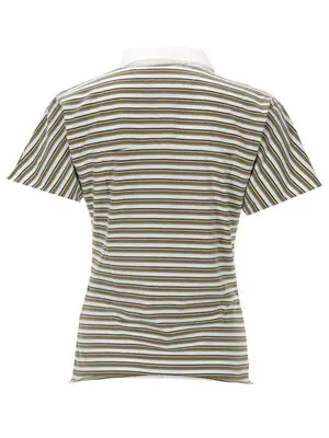GOLDEN GOOSE Striped Polo - Multicolour