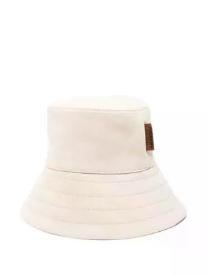Ruslan Baginskiy Topstitched Brim Hat - Neutrals