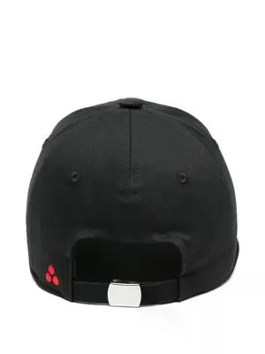 Peuterey Logo-embroidered Baseball Cap - Black