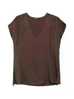 PENNYBLACK V-neck Top With Side Slits