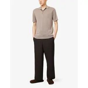 RAITH Pablo Short-sleeve Knitted Polo Top