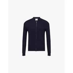 NOBL Atlas Zip-up Knitted Bomber Jacket