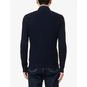 NOBL Atlas Zip-up Knitted Bomber Jacket