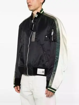 Mihara Yasuhiro Panelled Zip-up Jacket