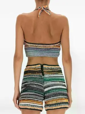 MIISTA Halterneck Cropped Top