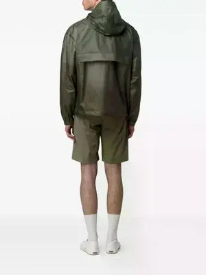 K-WAY Hooded Multi-pocket Jacket - Green