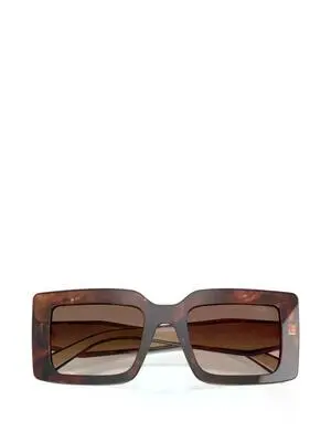 Prada Square-frame Sunglasses - Brown
